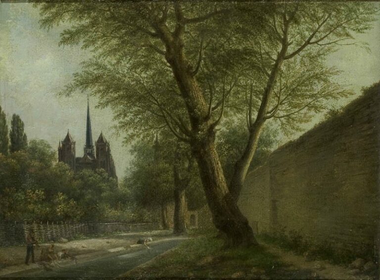 Vue de Saint-Bénigne de Dijon - Les amis musées Dijon